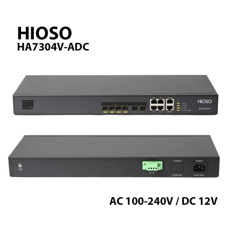 Jual Hioso HA7304V-ADC 4 Ports EPON ONU OLT AC DC 12V di Seller ST ...