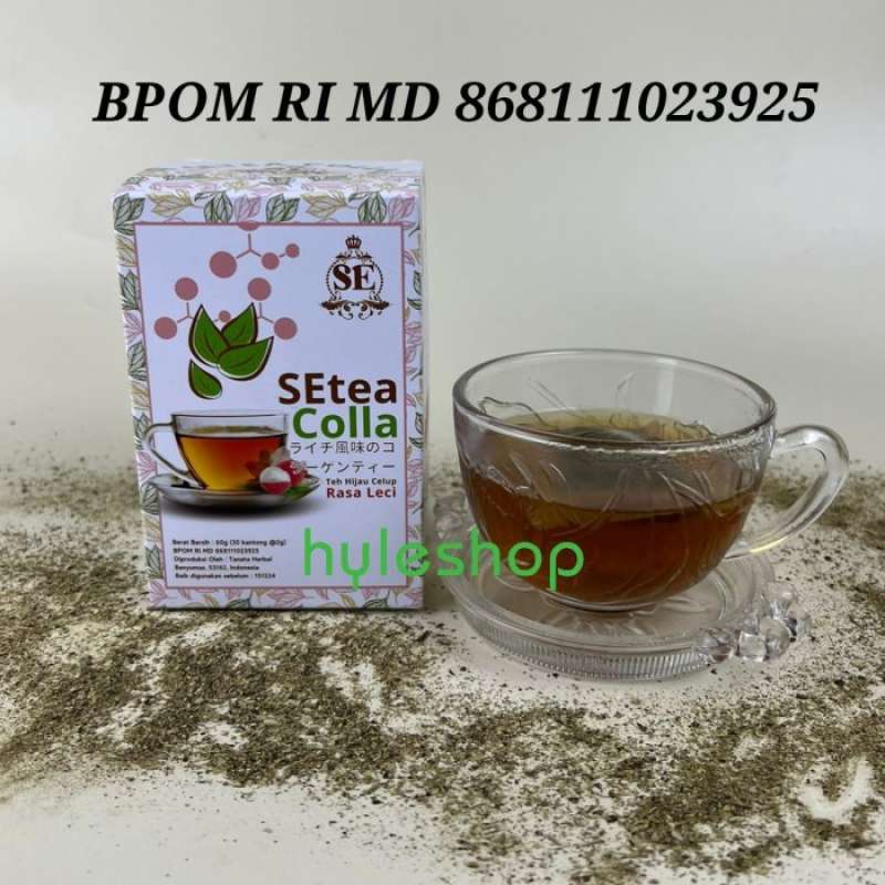 Promo DETOX SE TEM with Collagen SALMON FISH Formulated Japan Tea Bag ...