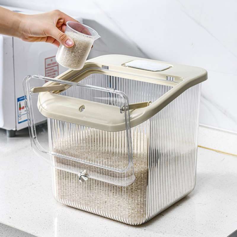 Promo Dispenser Beras / Rice Box Tempat Penyimpanan Model Kekinian ...