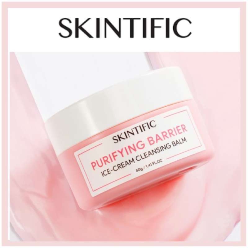 Promo Skintific - Purifying Barrier Ice Cream Cleansing Balm 40G Diskon ...
