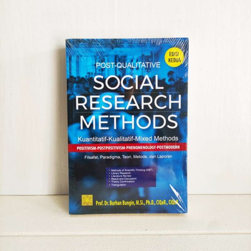 Promo BUKU POST QUALITATIVE SOCIAL RESEARCH METHODS Diskon 23% di ...