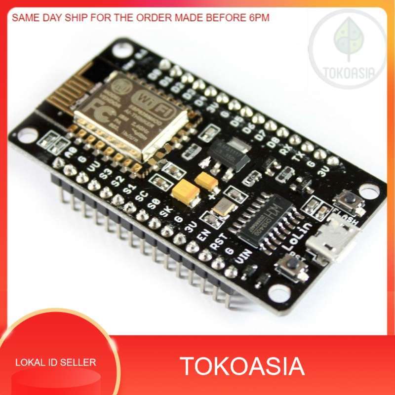 Jual Nodemcu V3 Lolin Lua Wifi Ch340 Esp8266 Iot Kota Jual Nodemcu V3 Lolin Lua Wifi Ch340 Esp8266 Iot Kota