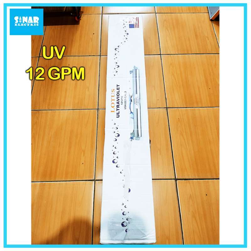 Promo Lampu UV LOTUS 12 GPM untuk RO Ultraviolet Water Sterilizer USA 4 Pin Diskon 33% di Seller ...