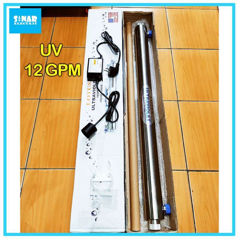 Promo Lampu UV LOTUS 12 GPM untuk RO Ultraviolet Water Sterilizer USA 4 Pin Diskon 33% di Seller ...