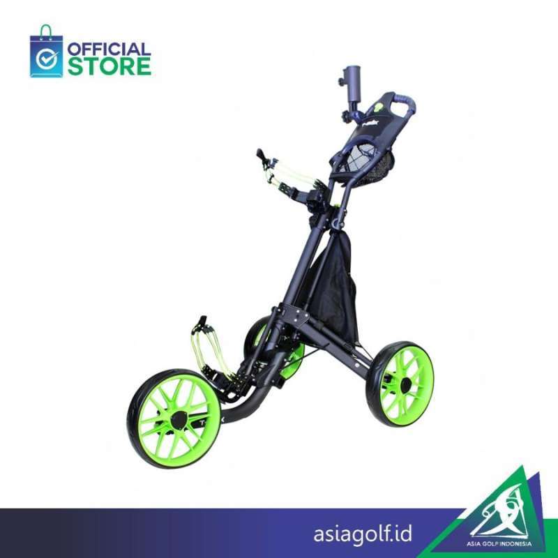 Jual Trolley Cart Bag Golf T-box Ez-fold 3-wheels | Troli Tas Golf Di ...