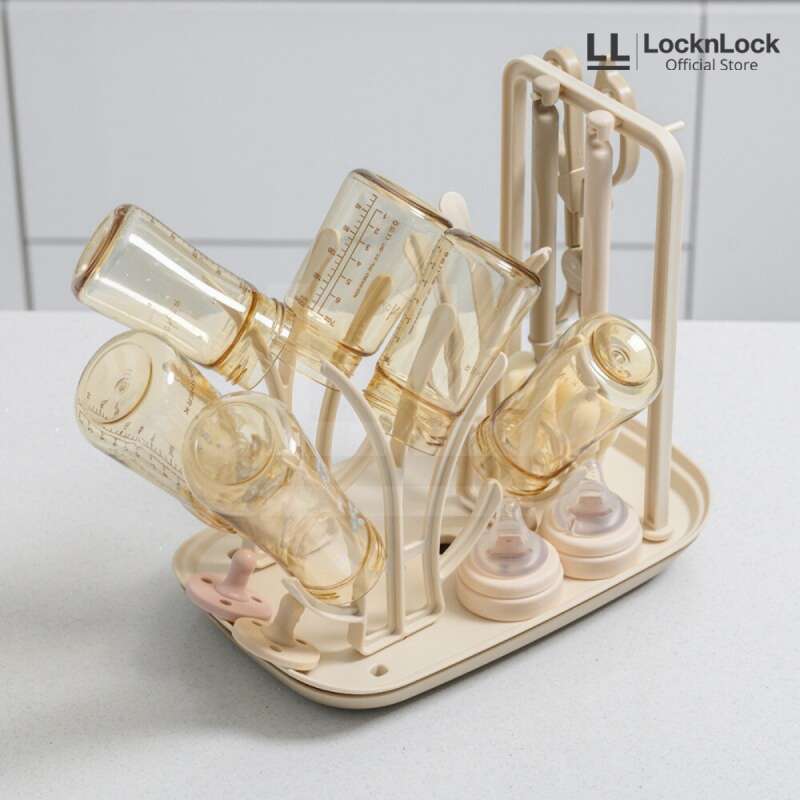 Promo LocknLock Rak Pengering Botol LittleLuv Feeding bottle drying ...