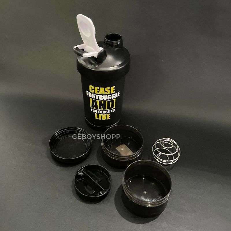 Promo Dng Botol Minum Shaker + Struggle 450ml / Tempat Minum Unik ...