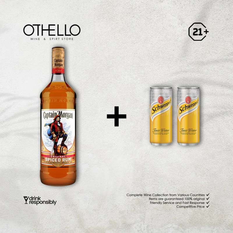 Jual Captain Morgan Spiced Gold + Free Mixer Di Seller Othello Surabaya - Dukuh Pakis, Kota ...