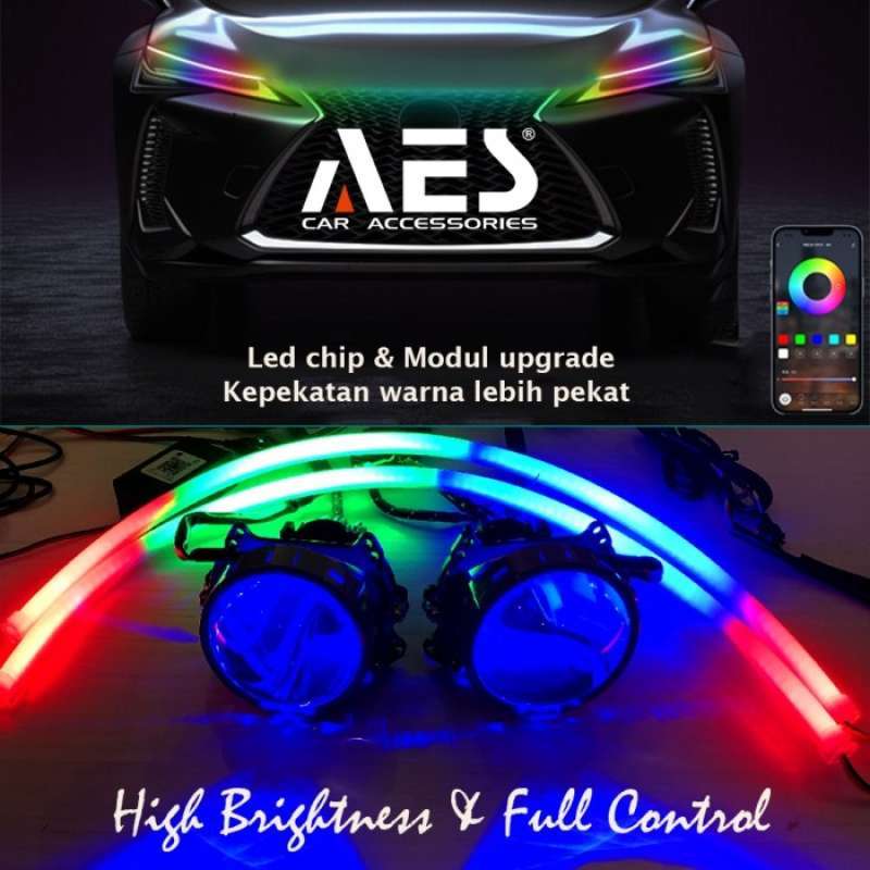 Promo New Drl Rgb Aes Huracan Softled 60 Cm Merk Aes Day Running Light ...