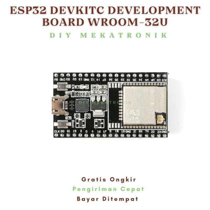 Jual Esp32 Devkitc Development Board Wroom-32u Esp-32 Esp32-devkitc ... Jual Esp32 Devkitc Development Board Wroom-32u Esp-32 Esp32-devkitc ...
