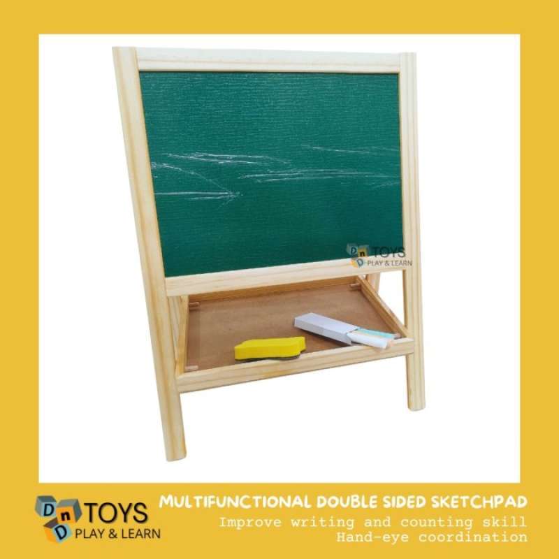 Jual Mainan Edukasi Anak Magnetic Board Papan Tulis Multifunctional ...