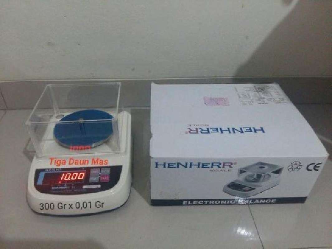 Jual Timbangan Emas Timbangan Analitik Lab Henherr BL-H2 300 gram / 0 ...