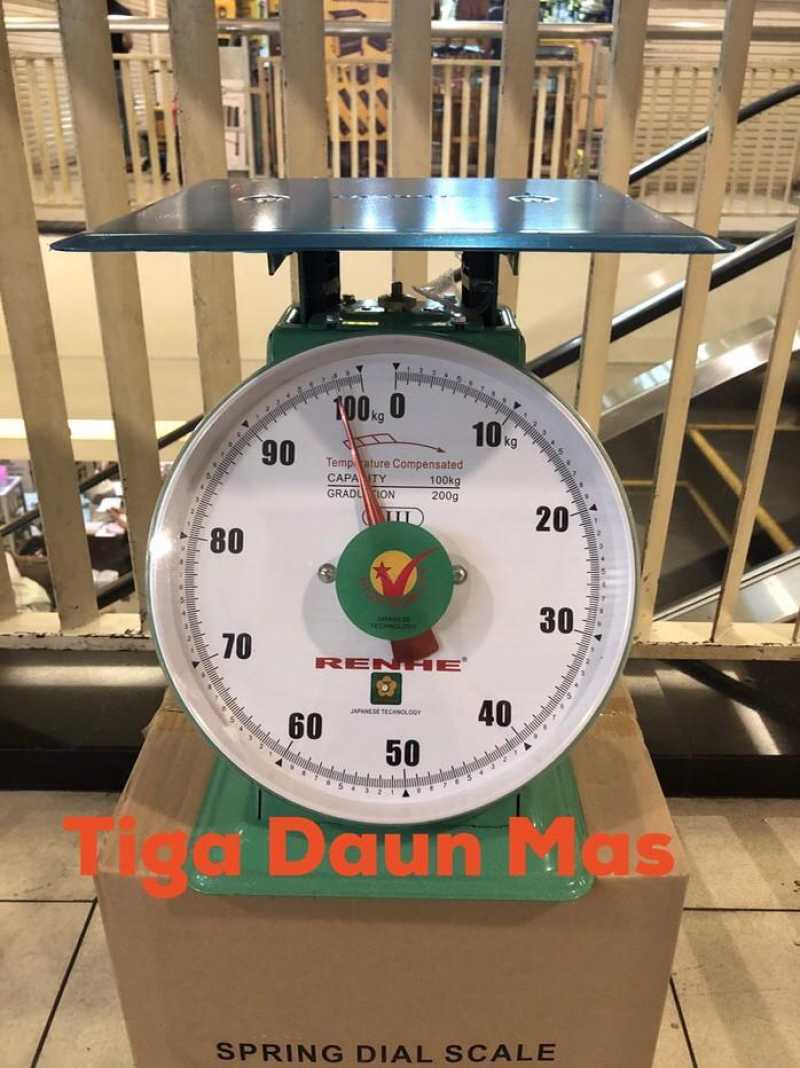Jual Timbangan Duduk Renhe Jarum Vietnam Japan Quality Kapasitas 100kg di Seller TDM Grosir ...