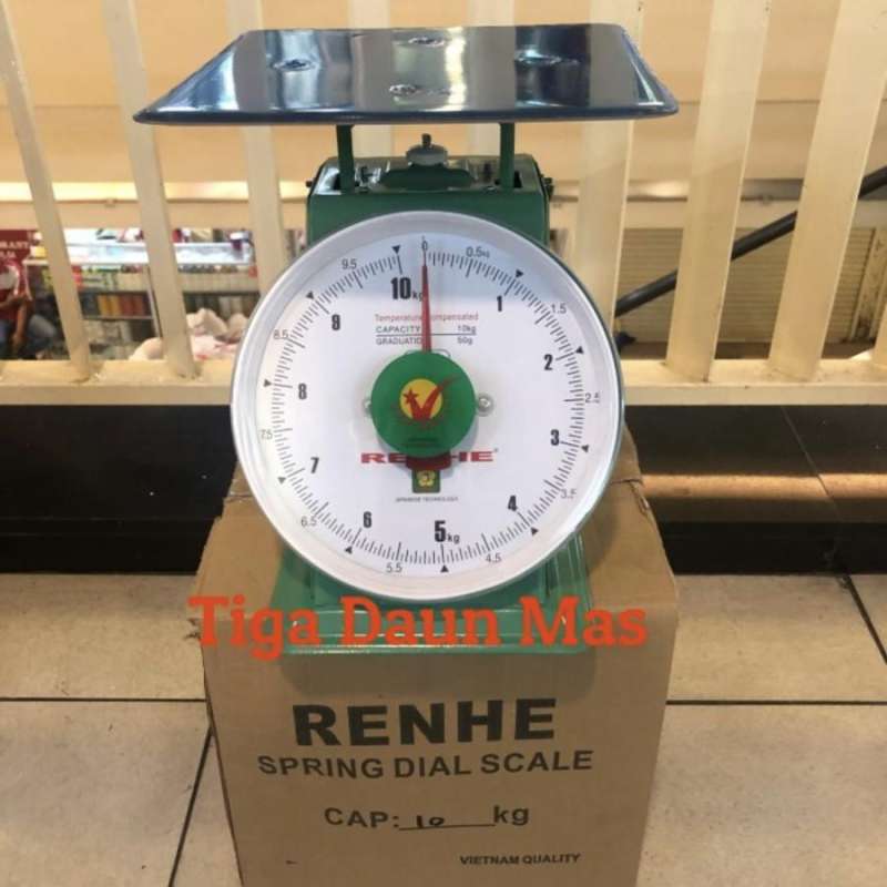 Jual Timbangan Renhe 10Kg Rata / Timbangan Jarum 10 Kg kualitas Vietnam di Seller TDM Grosir ...