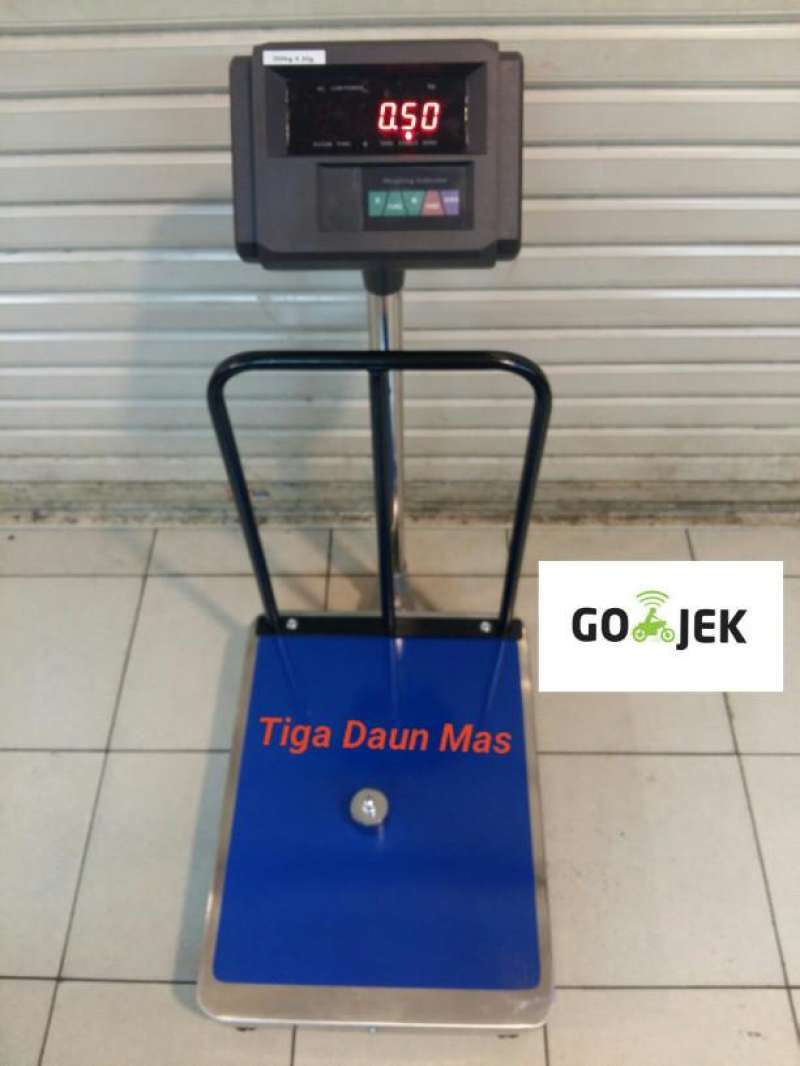 Jual Timbangan lantai timbangan barang digital timbangan A12E New 300kg pgr di Seller TDM Grosir ...