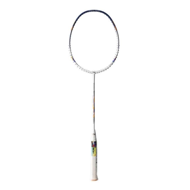 Promo Raket Badminton Lining Windstorm 700 Plus White Blue Orange ...