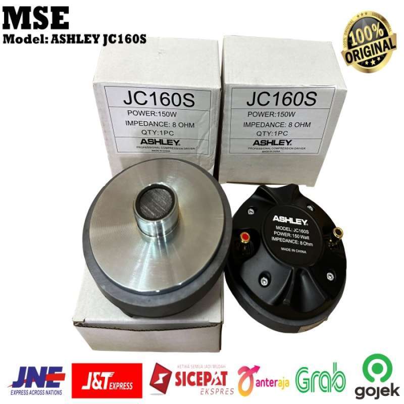 Promo DRIVER TWEETER MAGNET ASHLEY JC160S JC 160S JC 160 S ORIGINAL ...