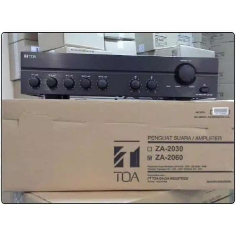 Promo Ampli / Mixer Power Amplifier TOA ZA 2060 Diskon 23% di Seller ...