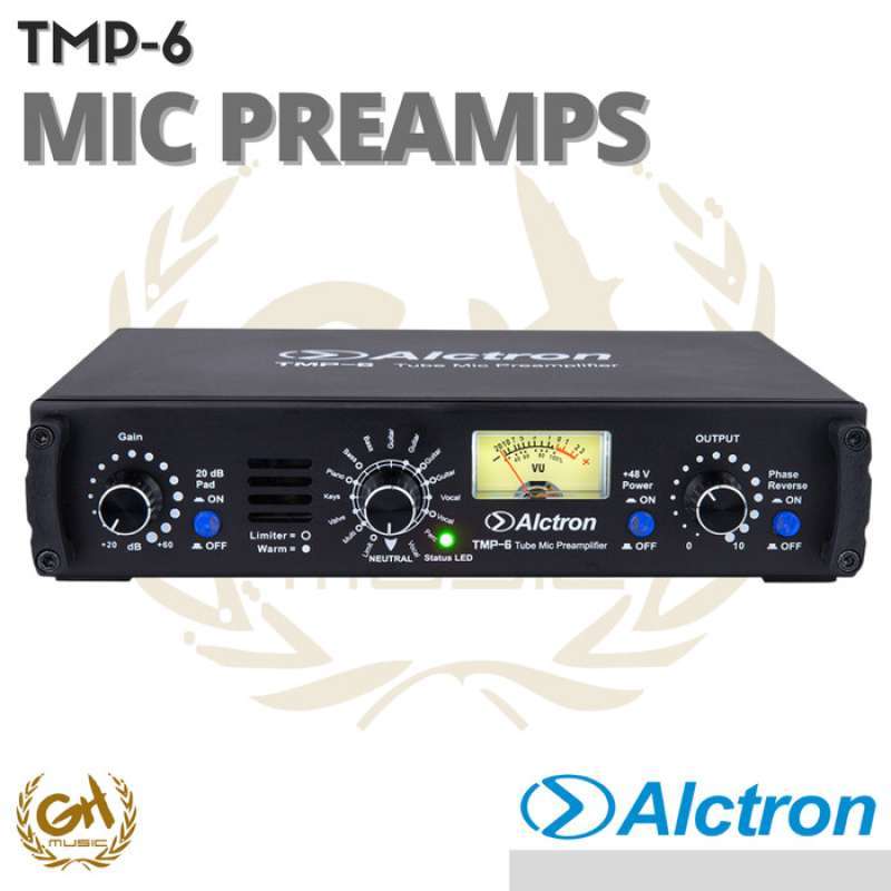 Promo ALCTRON TMP6 MIC PREAMP, TMP-6 TUBE MIC PRE AMPLIFIER Diskon 23% ...