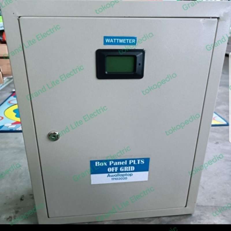 Promo Box Panel PLTS Off Grid 1300W Cocok Untuk Rumah 1300VA MPPT 60A ...