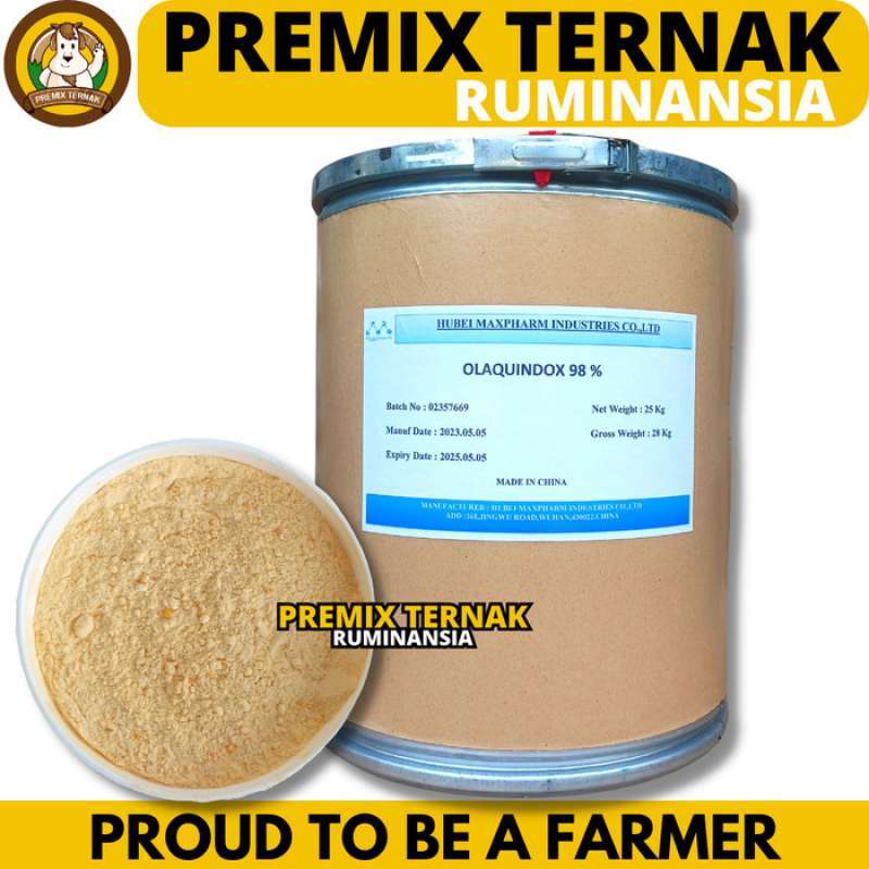 Promo OLAQUINDOX 98% 1 KG AGP Pemacu Pertumbuhan Ayam Broiler Petelur ...