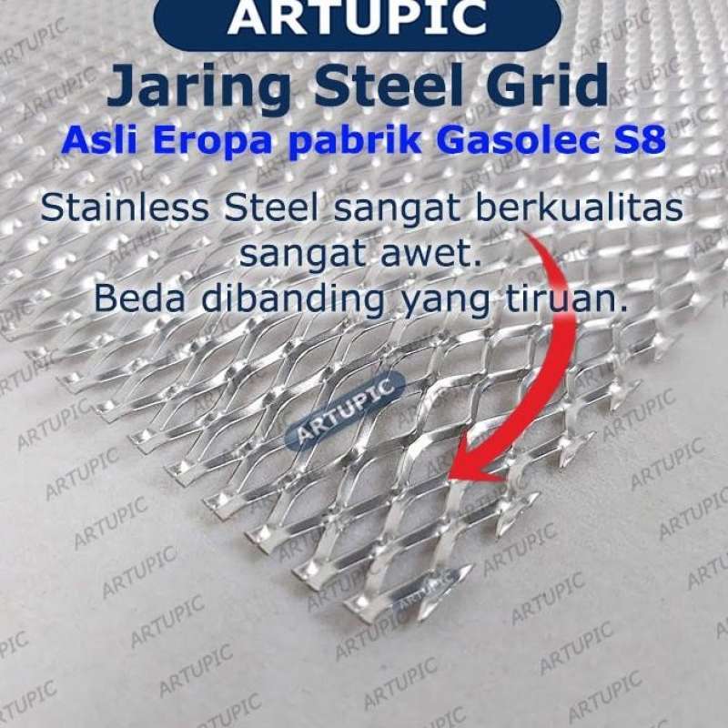 Promo ! JARING RAM STEEL GRID GASOLEC ASLI ORIGINAL SPAREPART BESI ...