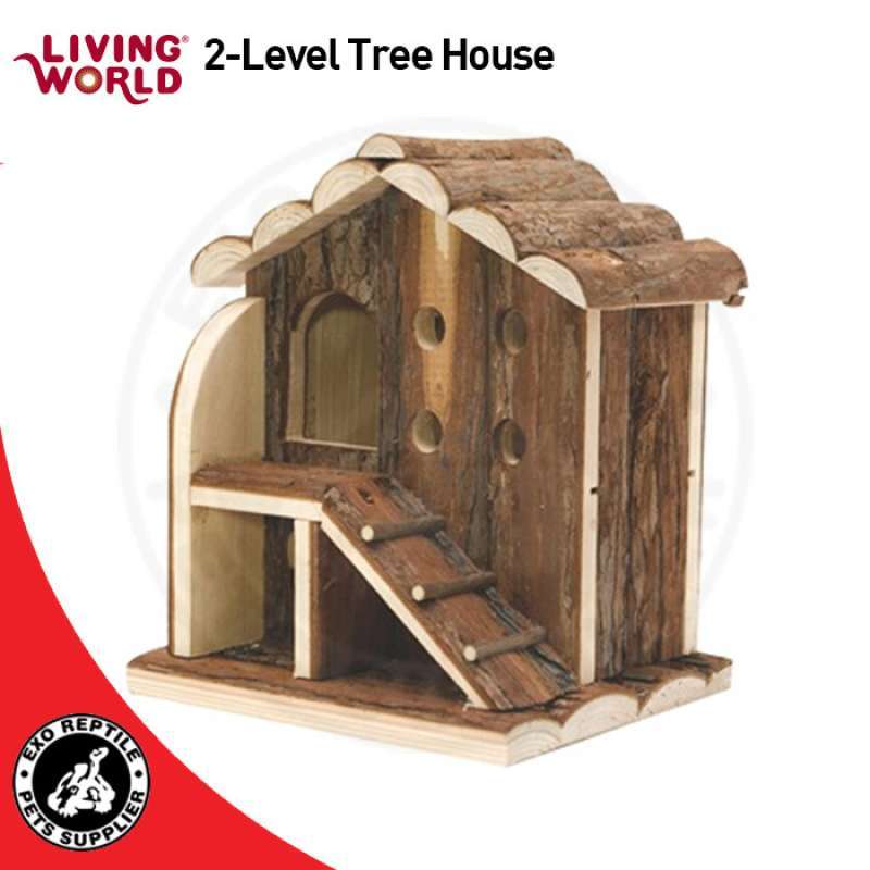 Promo Living World Tree House Hamster 2 Lantai Diskon 23% di Seller ...