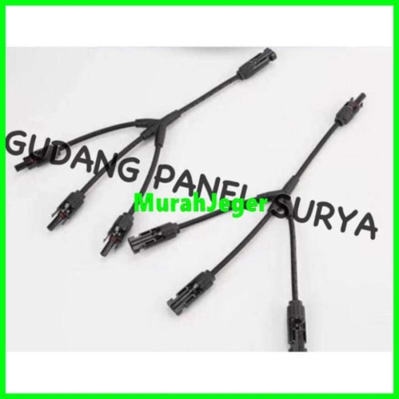 Promo Konektor Connector MC4 MC 4 Cabang 3 SolarCell Panel Surya 3IN1 Diskon 23% di Seller Rhmd ...