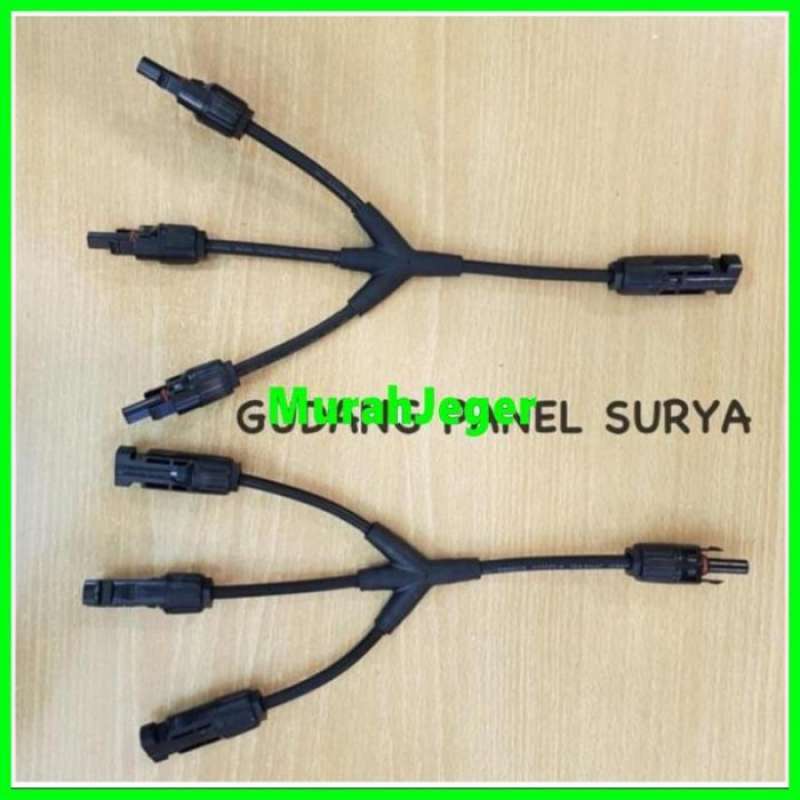 Promo Konektor Connector MC4 MC 4 Cabang 3 SolarCell Panel Surya 3IN1 Diskon 23% di Seller Rhmd ...