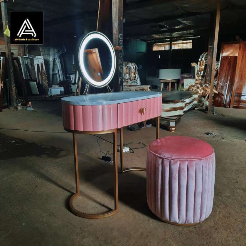 Jual meja rias modern cermin touchscreen ukuran 90 cm di Seller ...