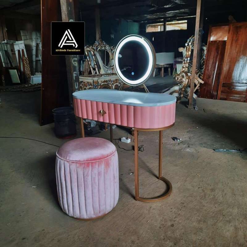 Jual meja rias modern cermin touchscreen ukuran 90 cm di Seller ...