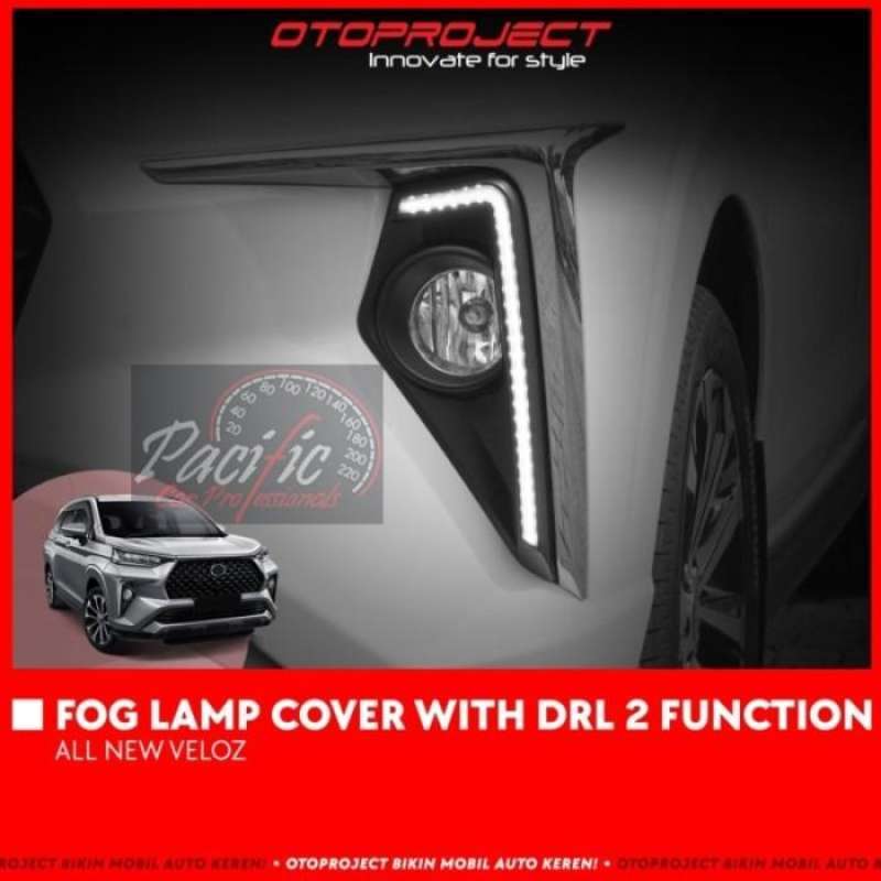 Jual Led Drl Cover Foglamp + Sein Running Otoproject All New Veloz 2021 ...