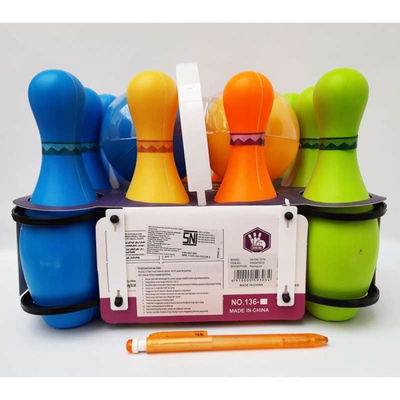 Promo MAINAN ANAK PRETEND SPORT TOYS BOWLING SET WITH LIGHT DENGAN ...