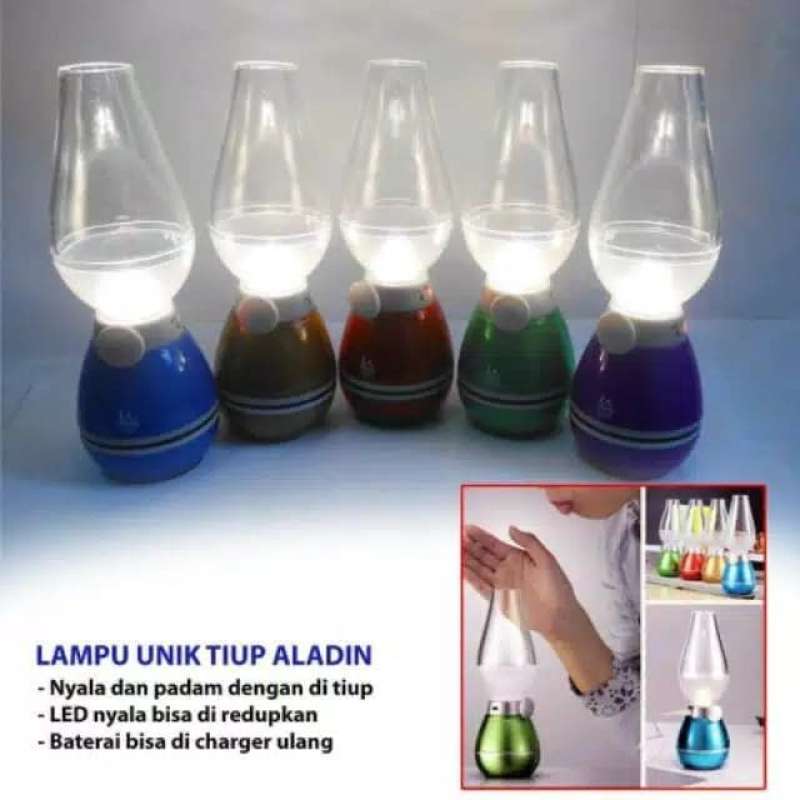 Jual Lampu LED emergency model retro classic/lampu petromax lentera ...