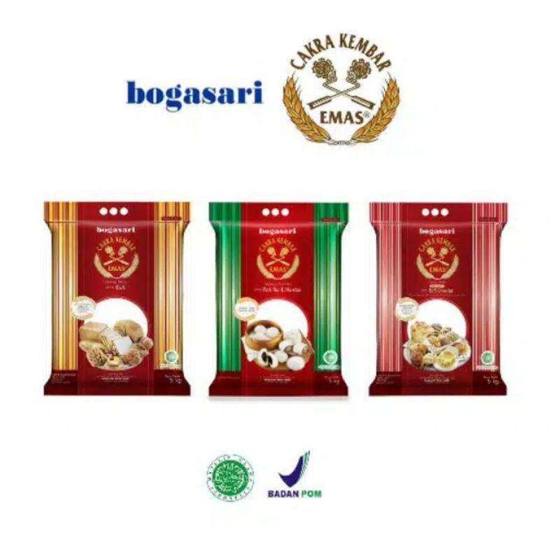 Jual Tepung Cakra Kembar Emas Pao & Mantao 5 Kg Di Seller Dahlia Bakers ...