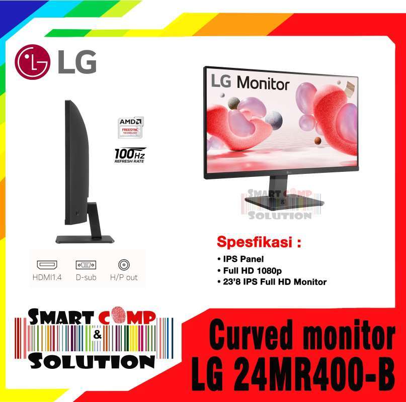 Jual Monitor Lg 24 24mr400-b / 24mr400b Ips Full Hd 1080p Hdmi Vga Di ...