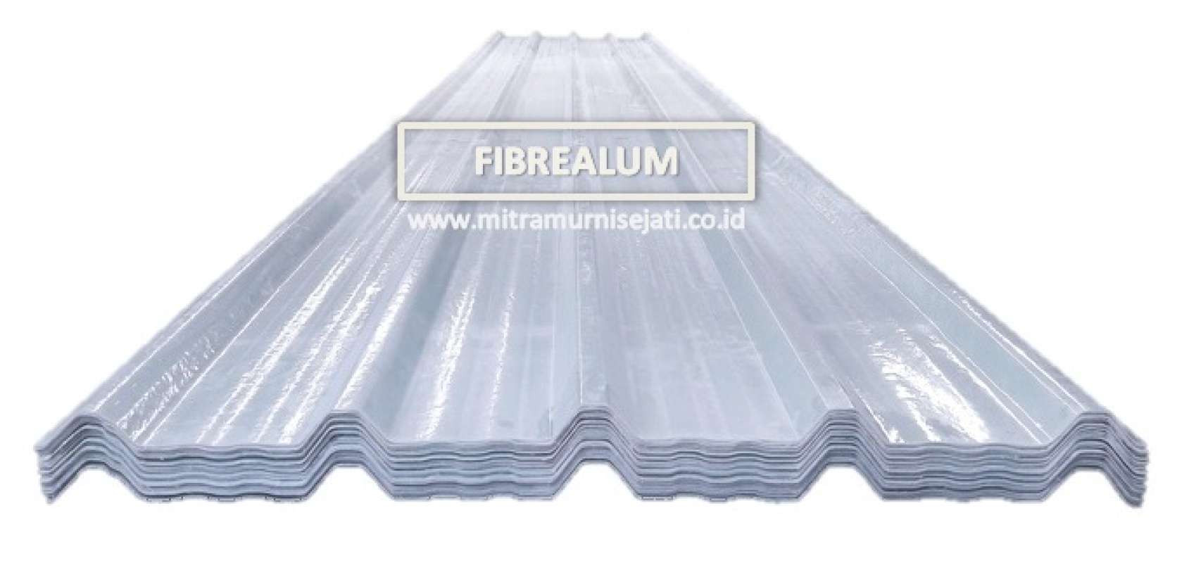 Jual Fibrelux Trimdeck 760 Tebal 1,5 Mm - Atap Fiberglass Transparan Di ...