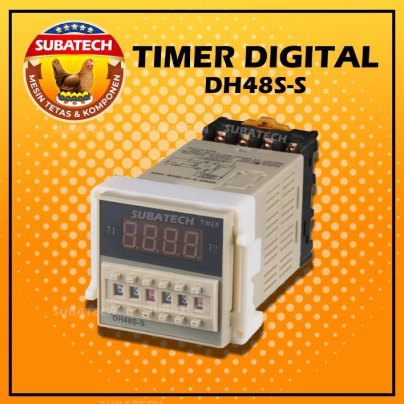 Promo Timer Digital DH48S-S untuk Mesin Tetas Telur Otomatis Diskon 35% ...