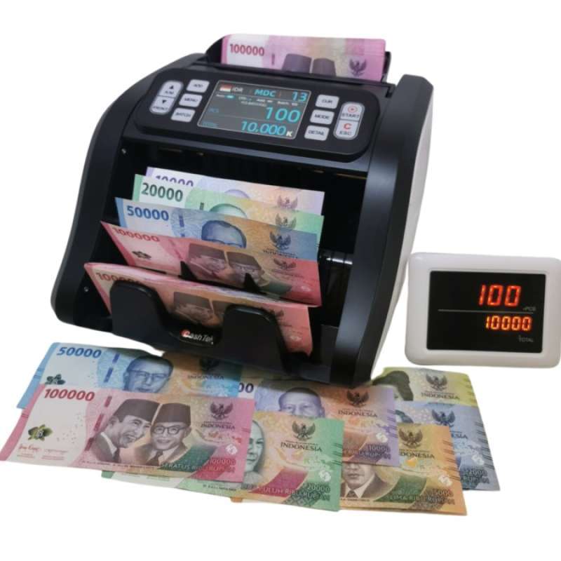 Promo Mesin Hitung & Deteksi Uang Kertas Cashtek St-7600 (Dapat Hitung ...