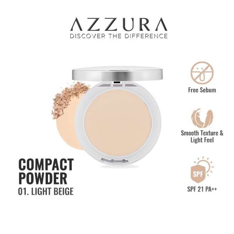 Jual AZZURA COMPACT POWDER BEDAK PADAT di Seller Alfonso-Kosmetik ...