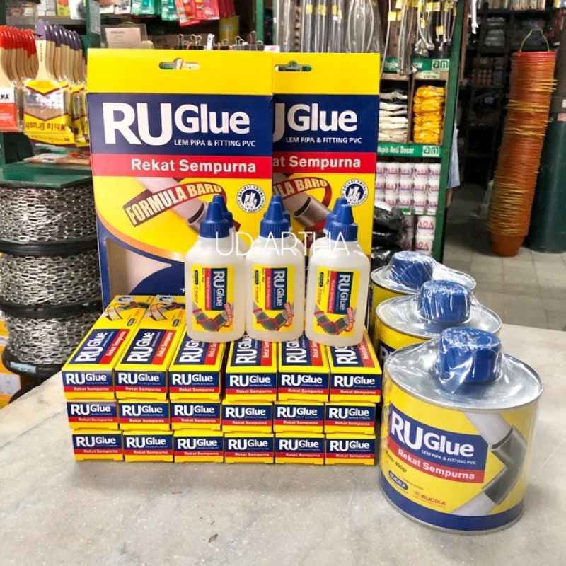 Promo Ruglue Lem Pipa Fitting Pvc Rucika Diskon 23% Di Seller Rhmd ...