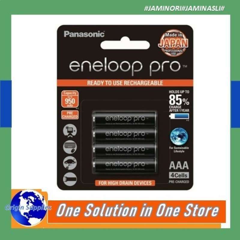 Promo Baterai Panasonic Eneloop Pro A3 /Battery rechargeable AAA 950mAH ...