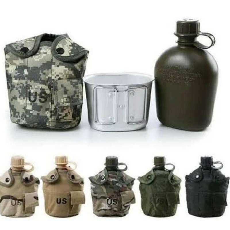 Promo BOTOL MINUM ARMY / VEPLES / PEPLES / BOTOL MINUM TNI -LORENA ...