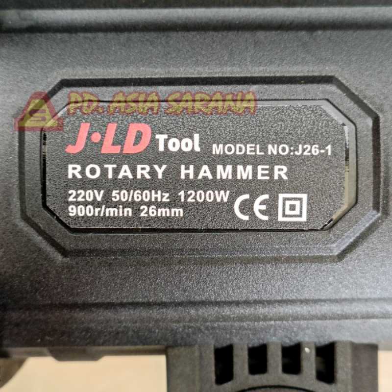Promo Jack Rotary Hammer Drill J26-1 Jld Set Listrik / Mesin Bor Bobok ...