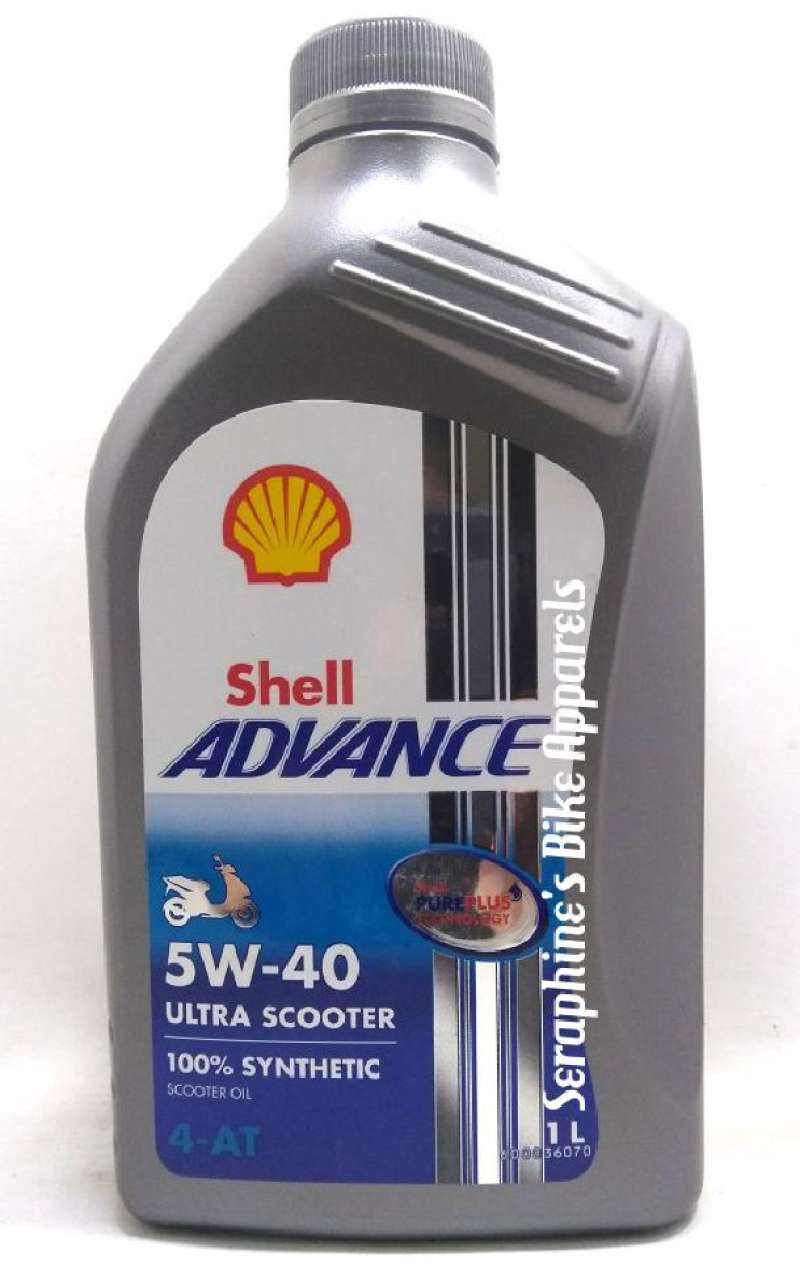 Jual OLI SHELL ADVANCE ULTRA SCOOTER 1L 100% SYNTHETIC|NMAX AEROX PCX ...