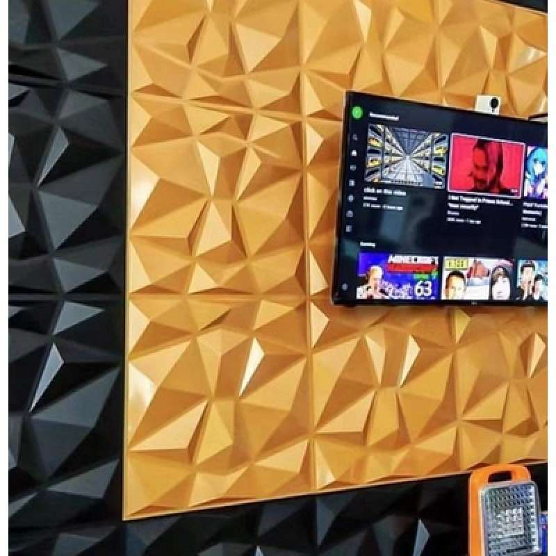 Jual H5814 Wallpaper Dinding 3d Motif Timbul Modern / Wall Panel 3d ...