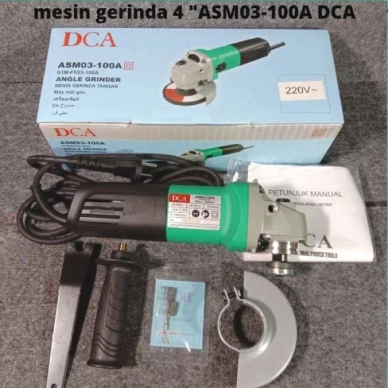 Promo ASM03-100A DCA Mesin Gerinda Tangan 4 Angle Grinder 4 Gurinda ...