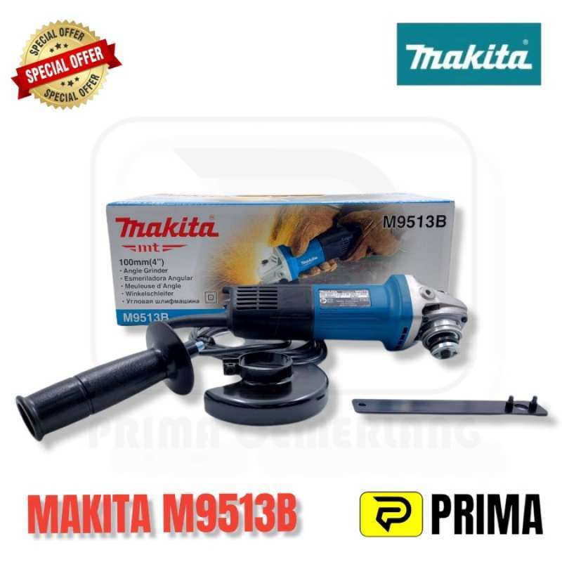 Promo MAKITA M9513B GERINDA TANGAN 4 GURINDA Angle Grinder Makita M ...