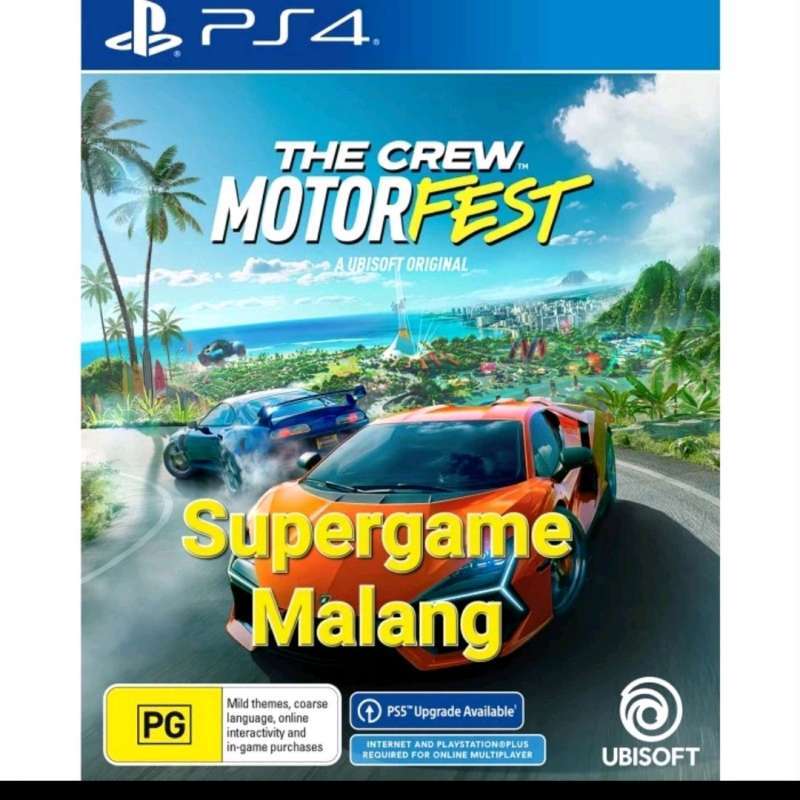 Jual The Crew Motorfest PS4 Motor Fest PS 4 Cd Game di Seller Supergame ...