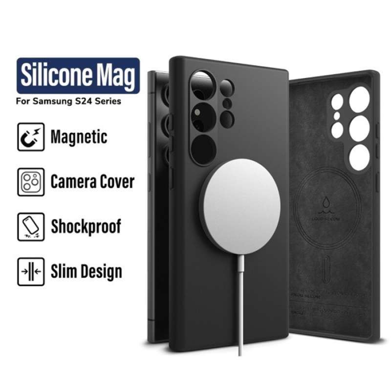 Promo Case Samsung Galaxy S24 Ultra Plus Ringke Fusion Magnetic Slim